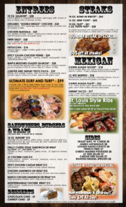 Menu – John Cutter Tavern