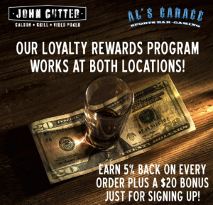 John Cutter Tavern – Great Food, Gaming and Fun